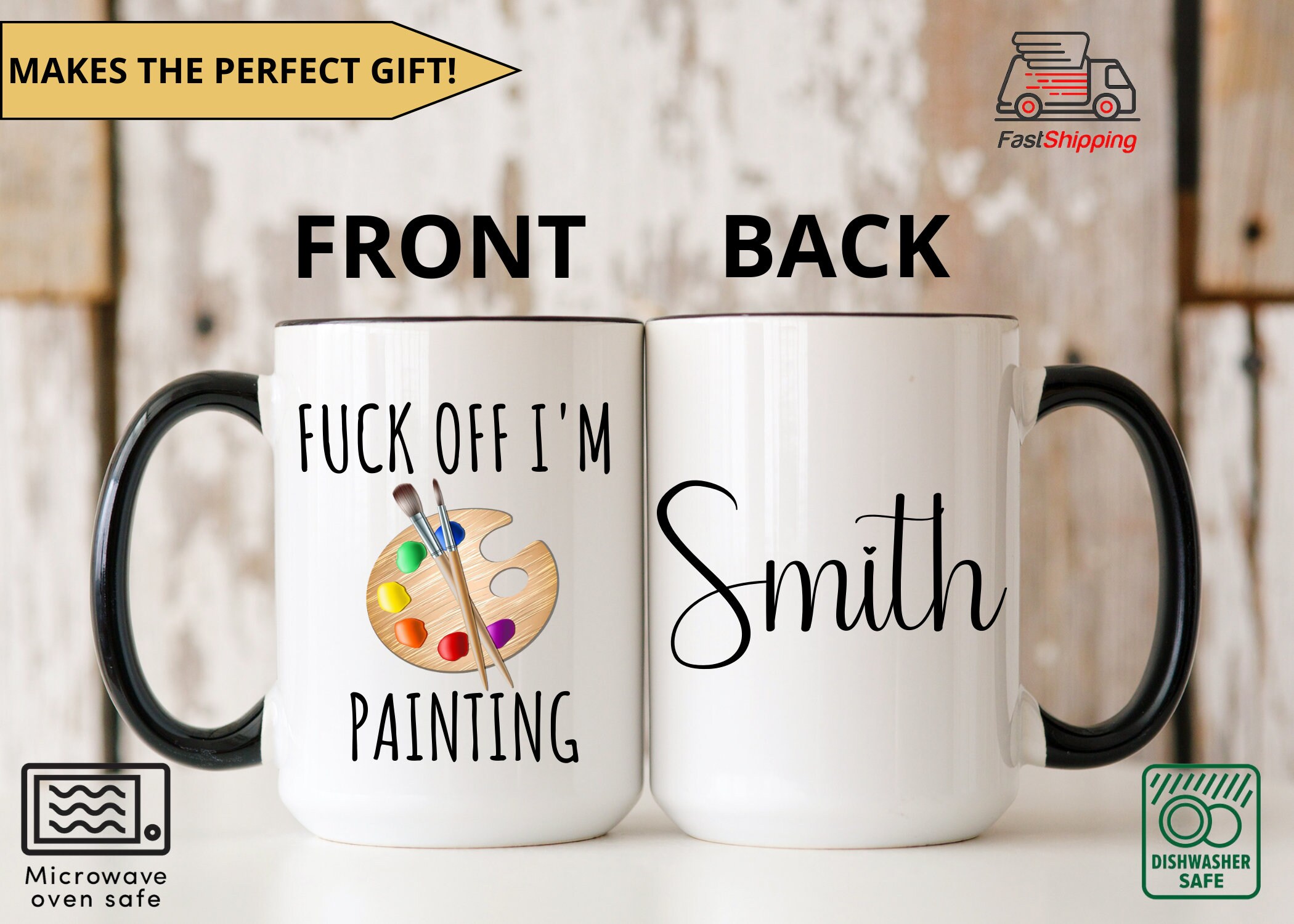 Painter Mug, Artist Mug, Art Teacher Mug, Art School, Art Lover Gift ...