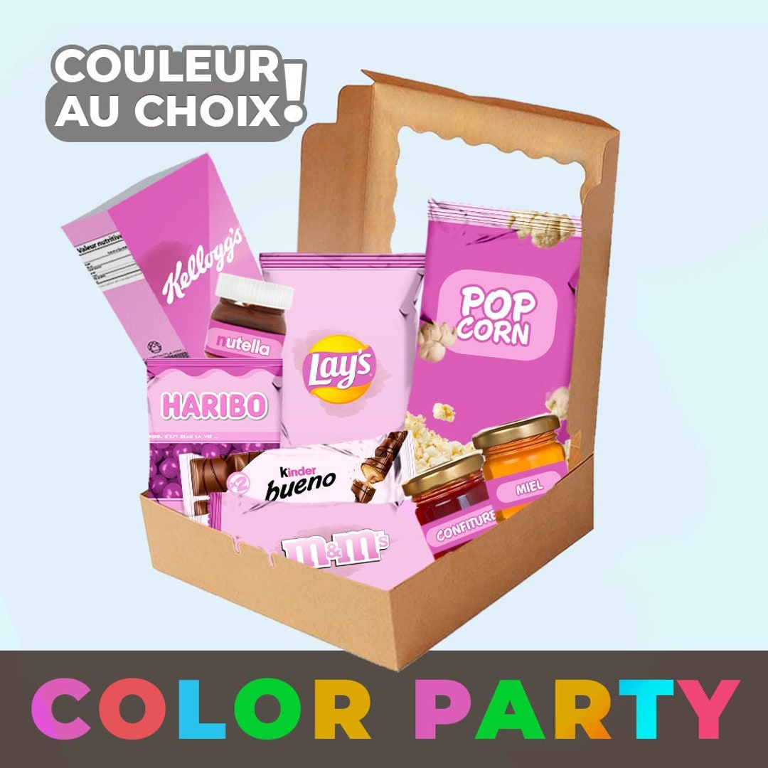Color party Box gourmande - Etsy France
