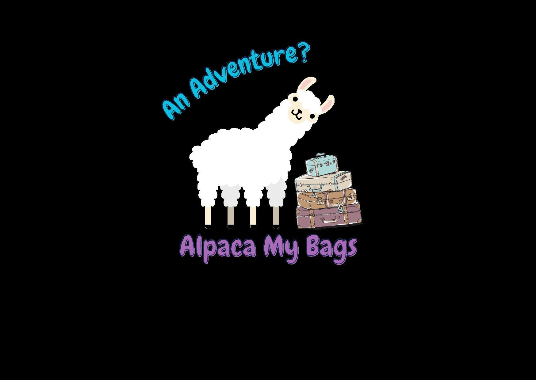 Alpaca My Bags PNG - Etsy