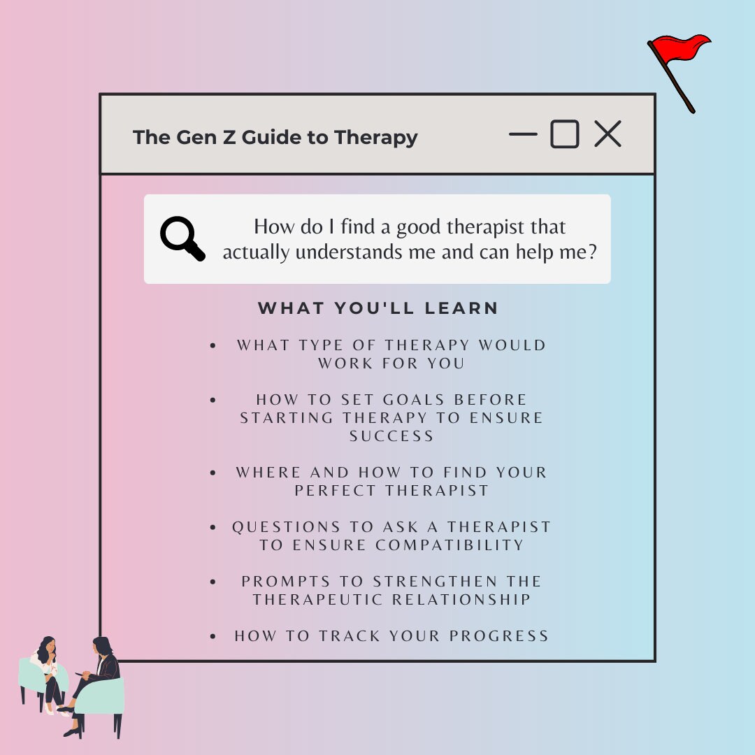 Gen Z Guide to Therapy - Etsy
