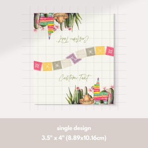 Editable First Fiesta Birthday Food Tent, Mexican Theme Party, 1st ...