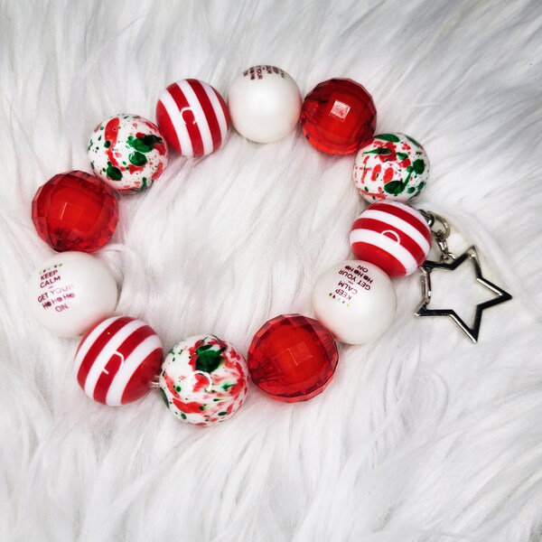 Beaded Keychain Wristlet - Etsy