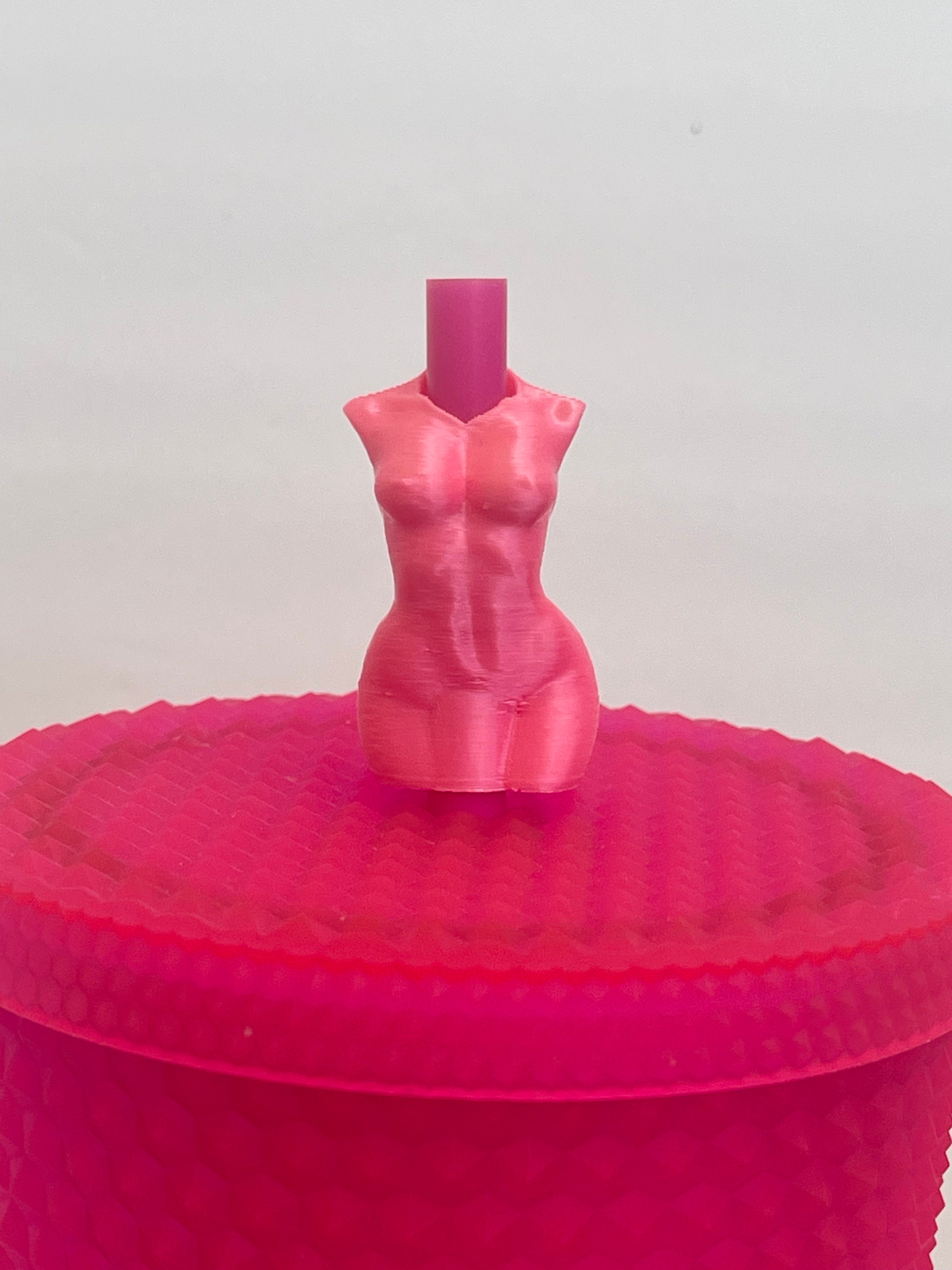 Woman Body STL File | Straw Buddy | 3D Model STL | STL Files for 3D ...