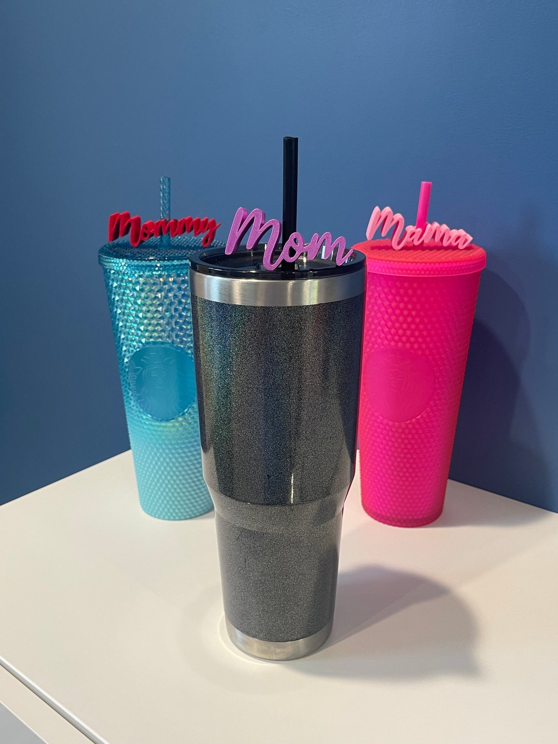 Mom Straw Topper STL | Straw Buddy | 3D Model STL | STL Files for 3D ...