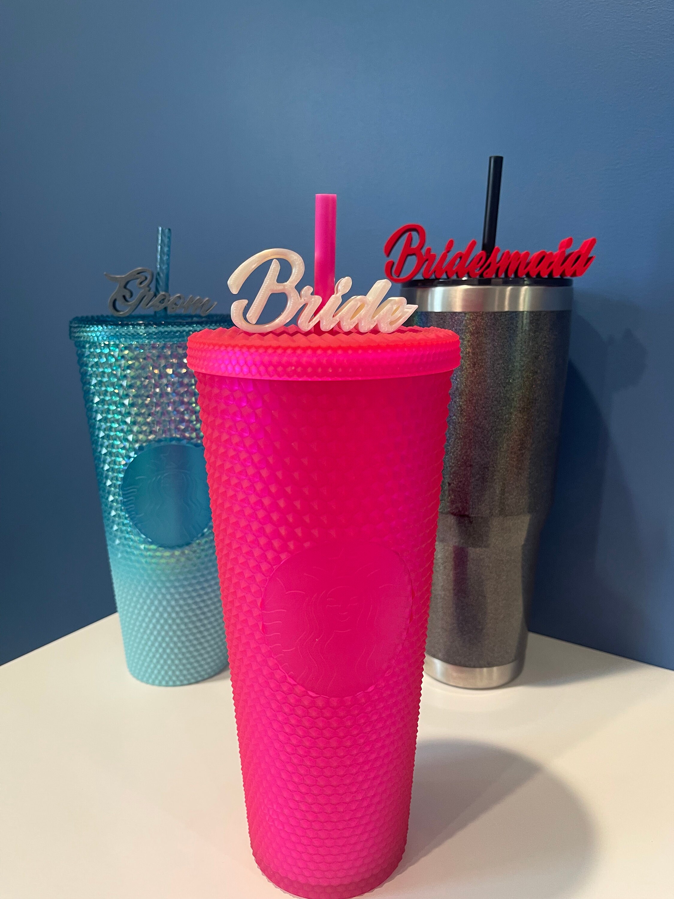 Bride Straw Topper STL Straw Buddy 3d Model STL STL Files for 3d ...