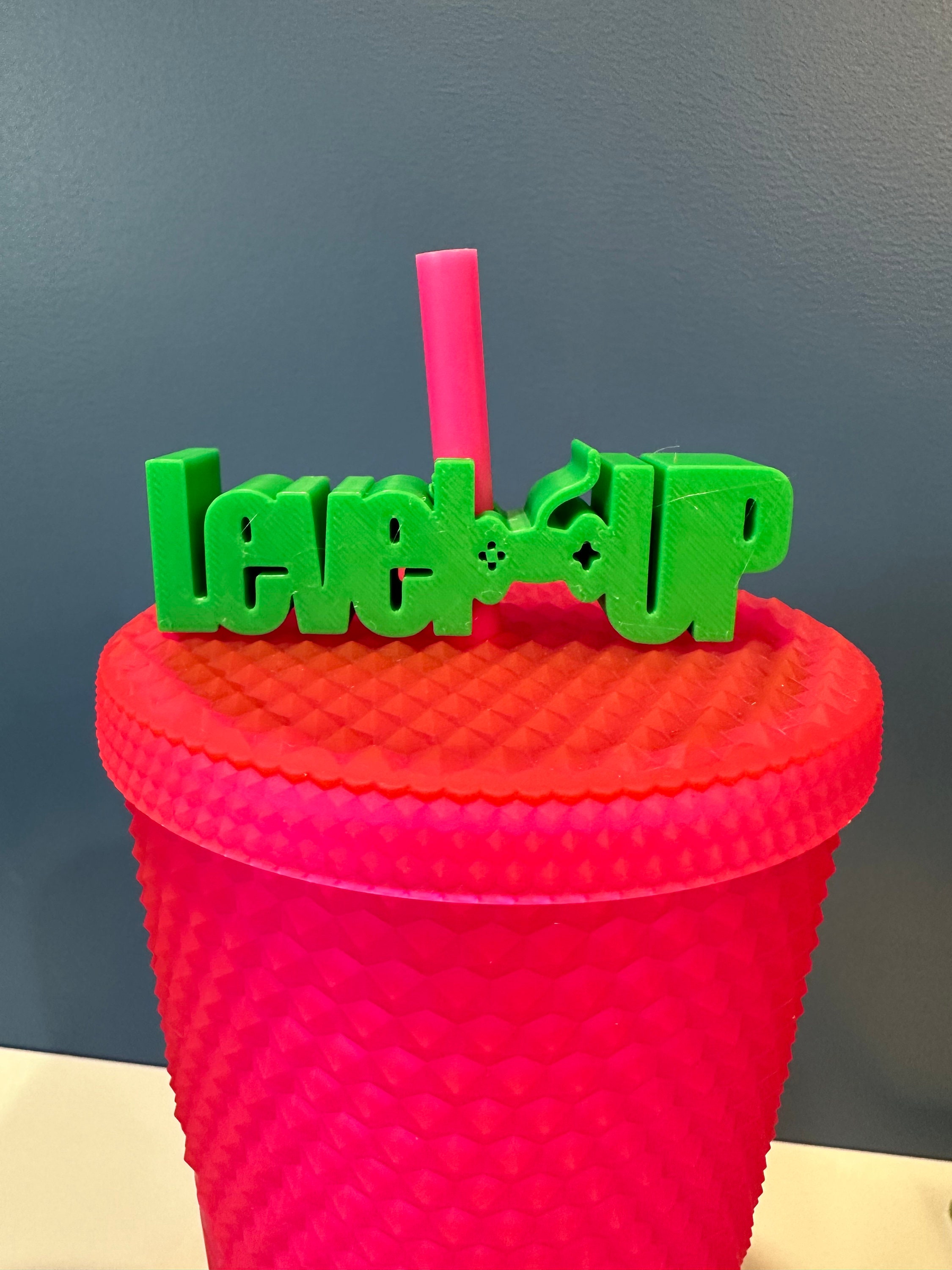 Level up Straw Topper STL File | Straw Buddy | 3D Model STL | STL Files ...