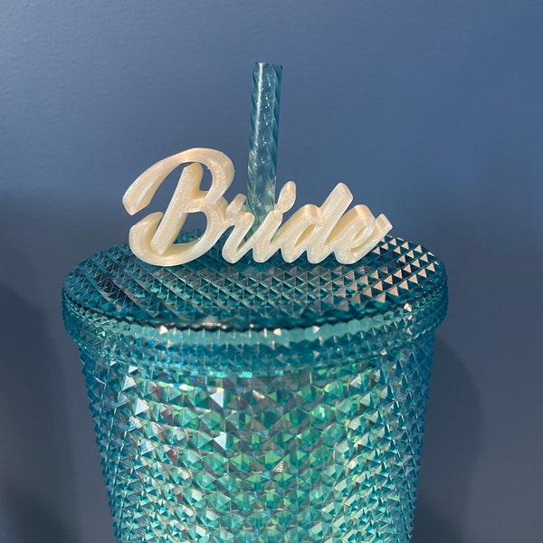 Bride Straws - Etsy