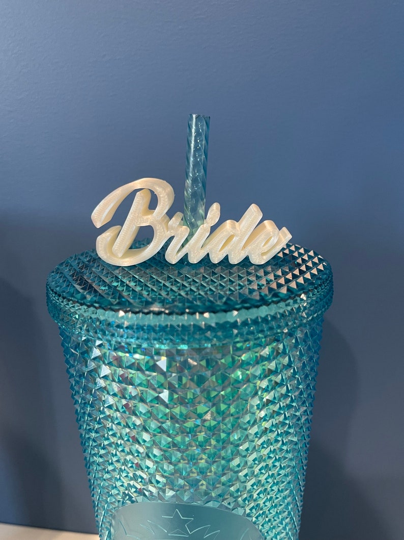 Bride Straw Topper STL Straw Buddy 3d Model STL STL Files for 3d ...