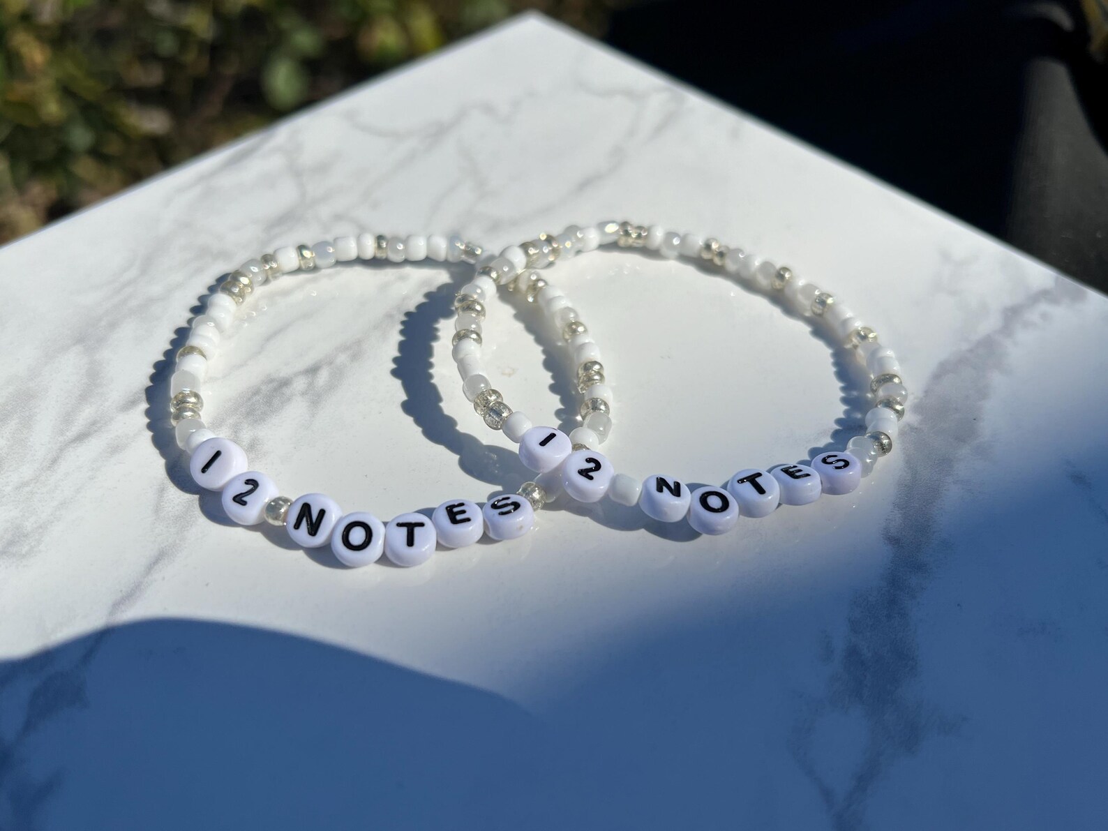 12 Notes| Alec Benjamin | Inspired Bracelet - Etsy