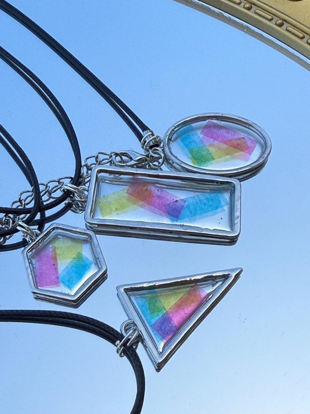 Twenty One Pilots | Scaled and Icy Confetti Necklaces - Etsy