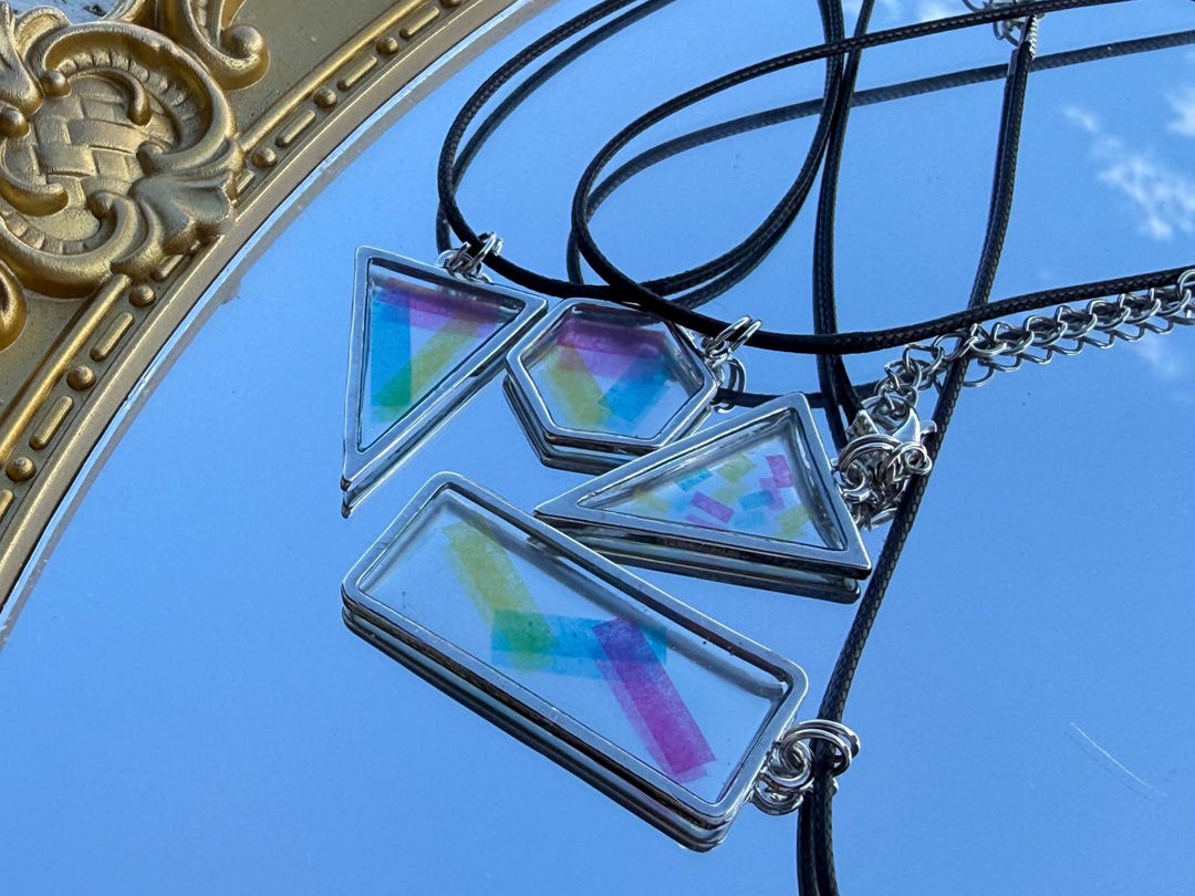 Twenty One Pilots | Scaled and Icy Confetti Necklaces - Etsy