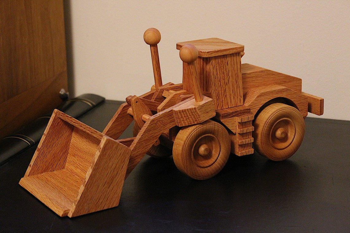Wooden Front End Loader - Etsy