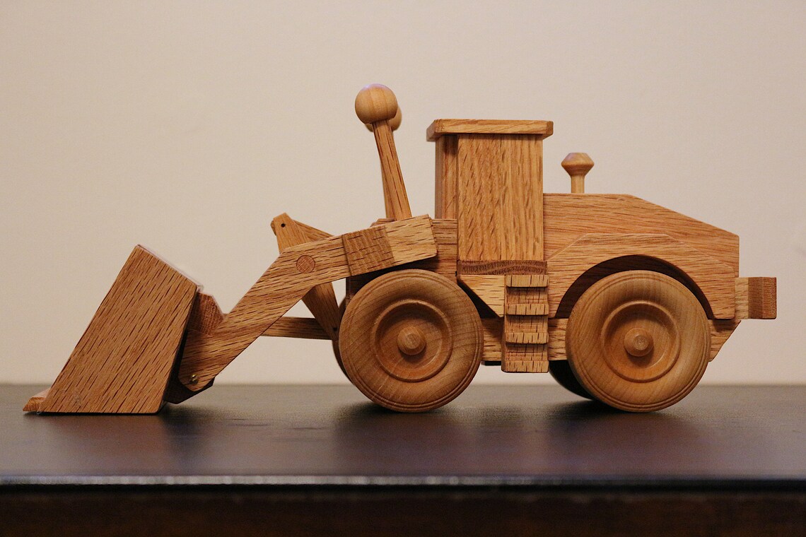 Wooden Front End Loader - Etsy