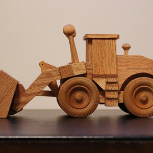 Wooden Front End Loader - Etsy