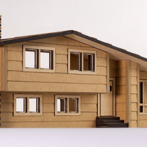 Mid-century Modern House Kit - the Springfield - Etsy