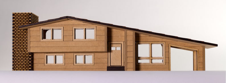 Mid-century Modern House Kit - the Springfield - Etsy