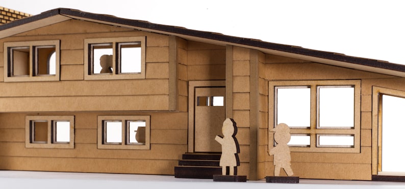Mid-century Modern House Kit - the Springfield - Etsy