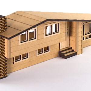 Mid-century Modern House Kit - the Springfield - Etsy