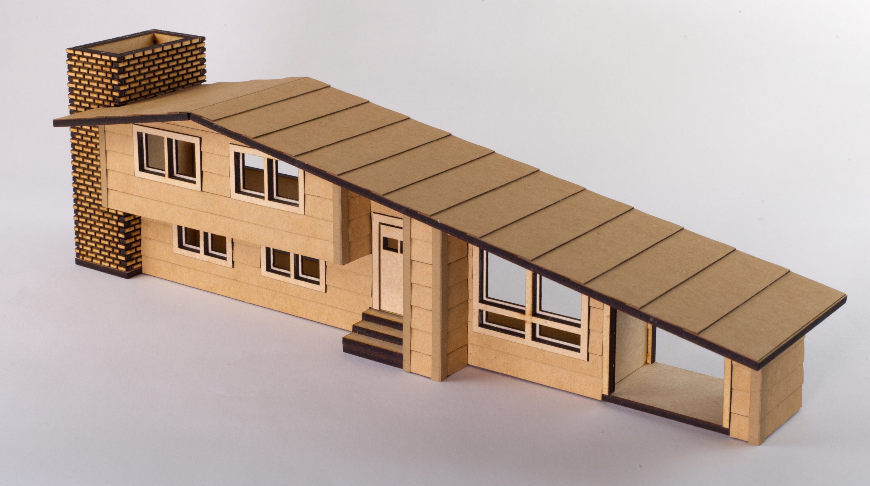 Mid-century Modern House Kit - the Springfield - Etsy