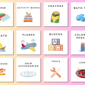 Toy Labels Printable Toy Organization Toy Storage - Etsy