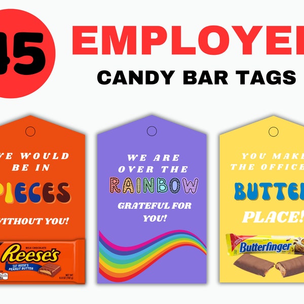 Candy Bar Awards - Etsy
