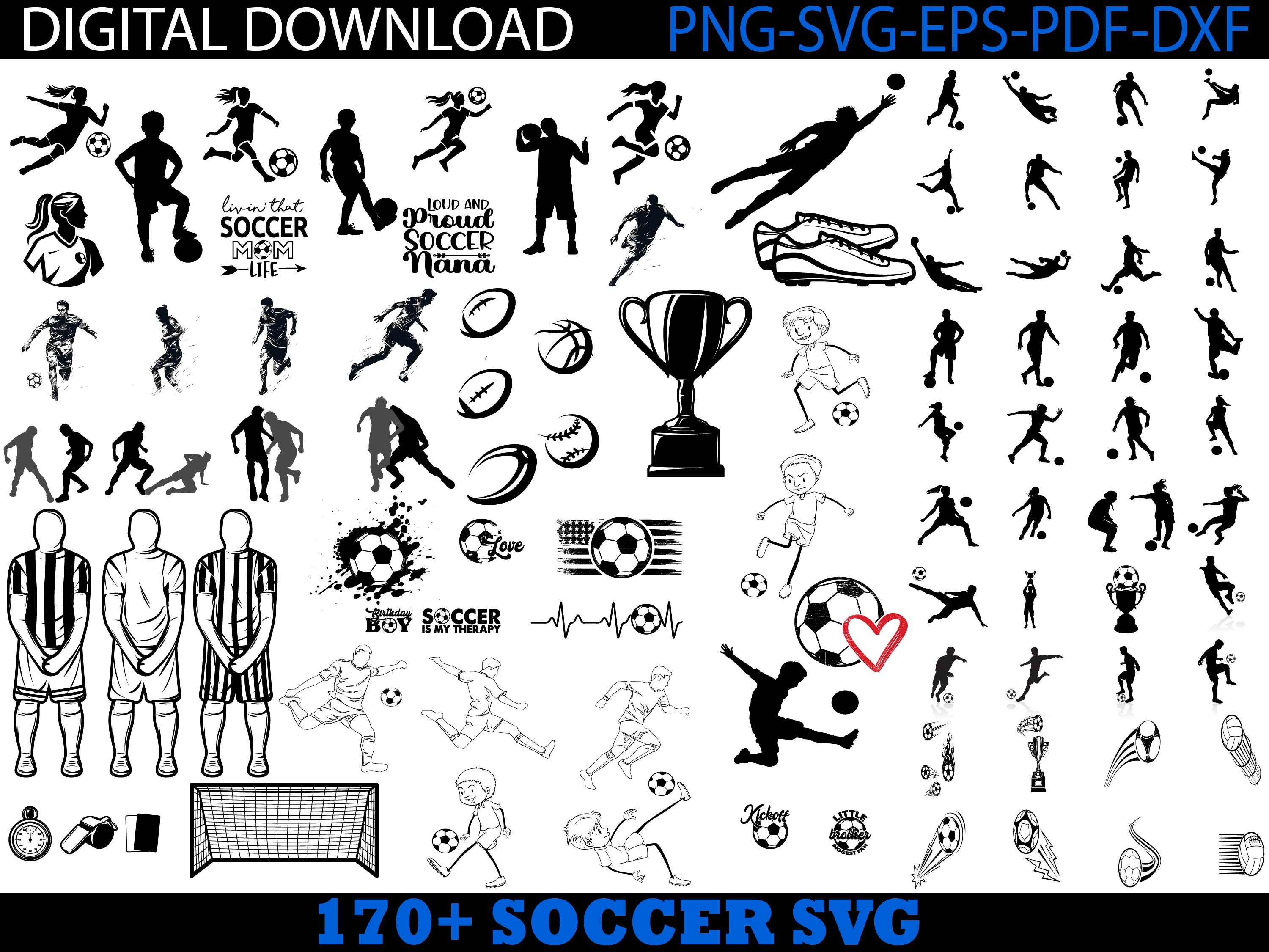 Mamá de fútbol SVG/ Balón de fútbol SVG/ Fútbol SVG/ Deportes Svg ...