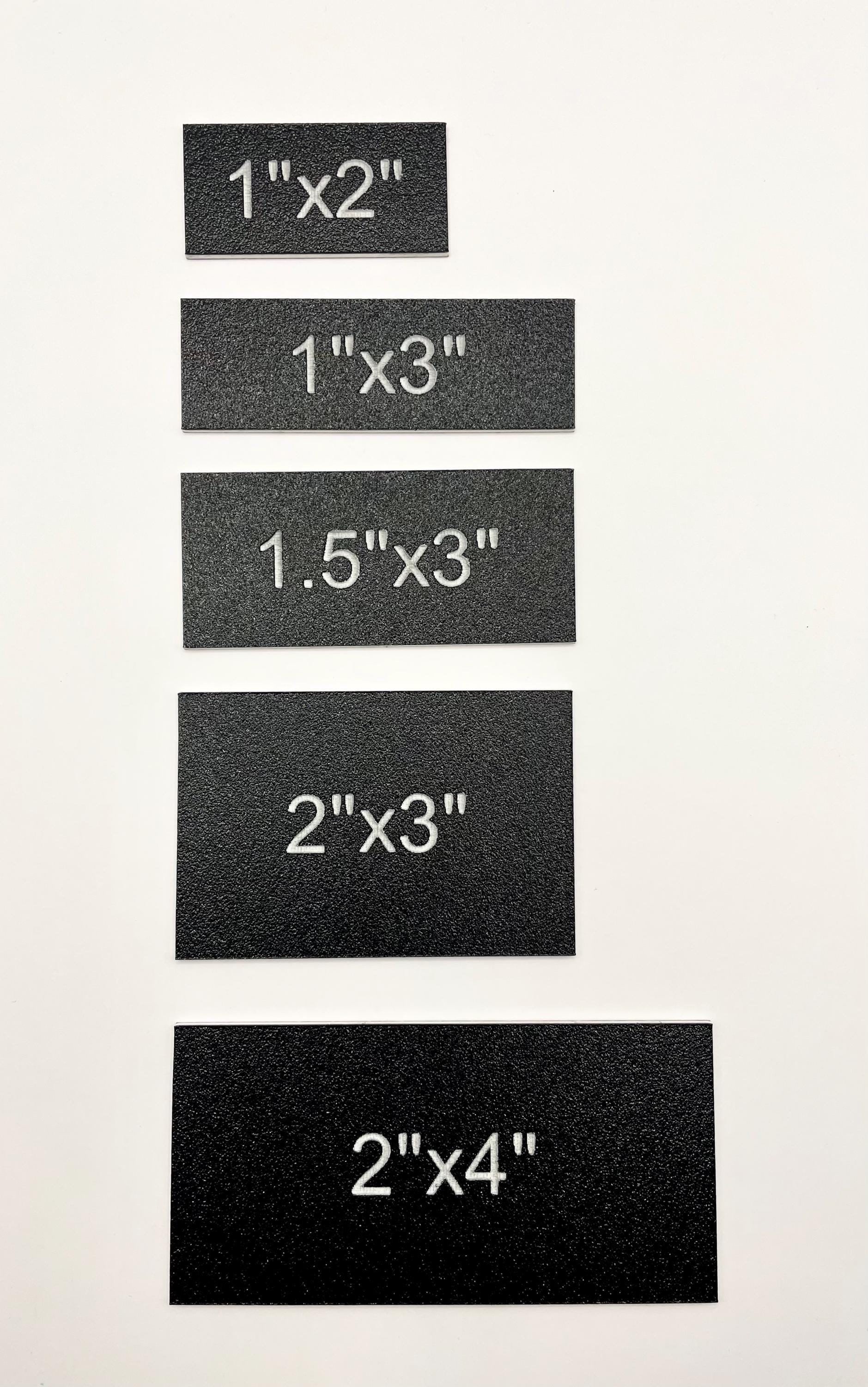 Custom Engraved Electrical Panel Labels: Durable Weatherproof Black ...