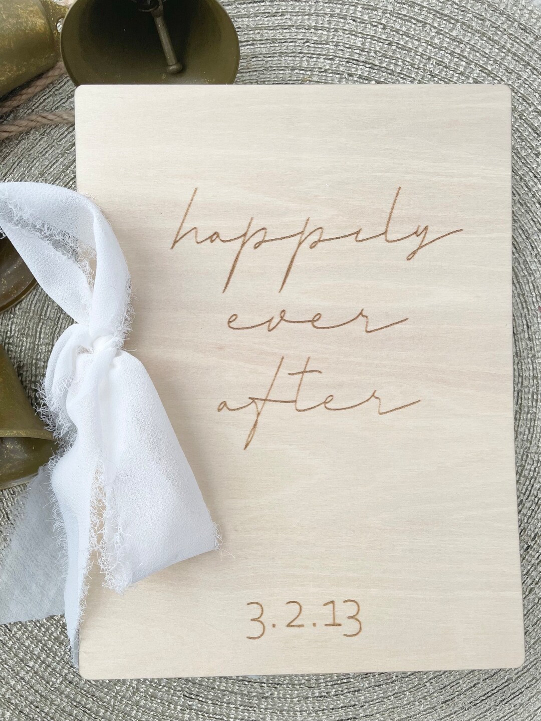 Personalized Laser Engraved Wedding Card Keeper: Plywood Keepsake - Etsy