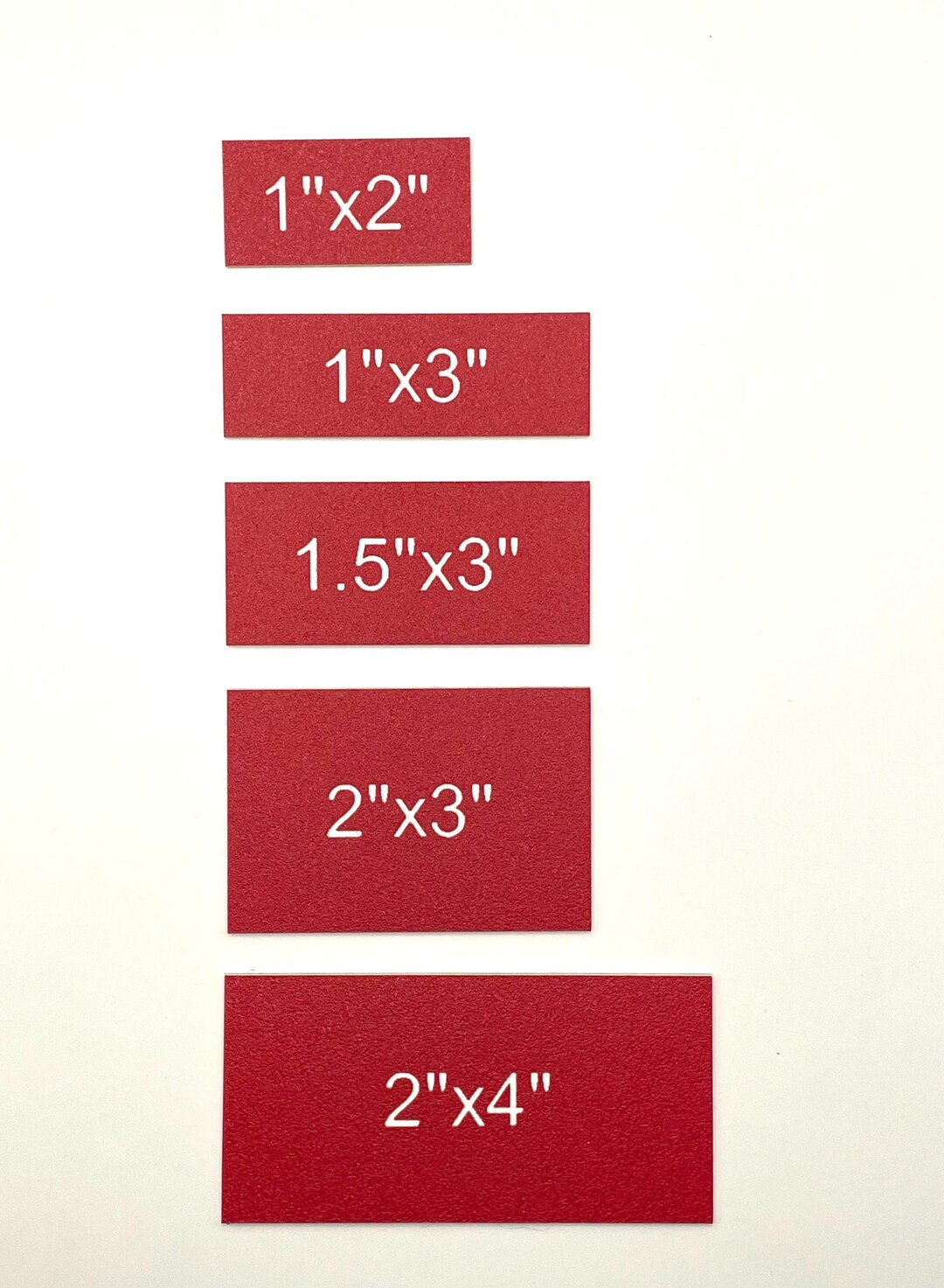 Red Electrical Panel Label: Engraved Textured Plastic Tag - Etsy