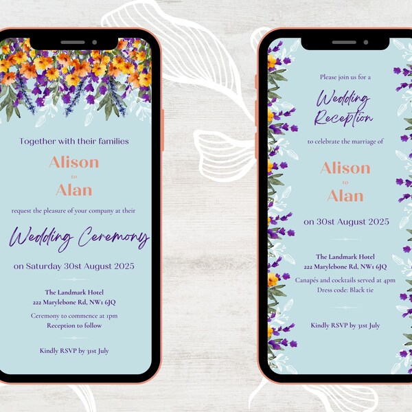 Wedding E Card - Etsy