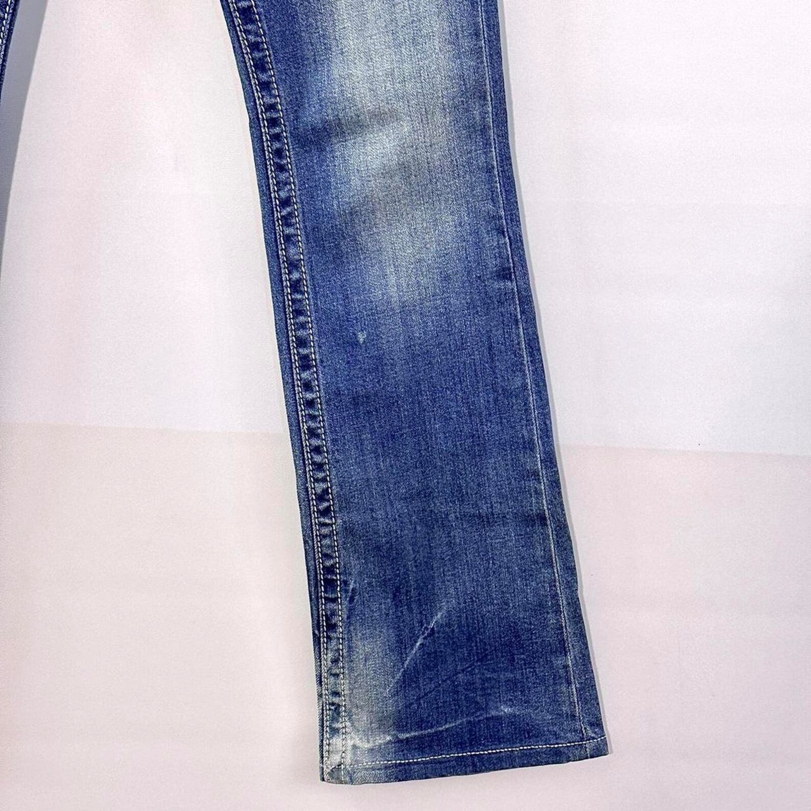 Miss Me Subtle Embellished Low-rise 2000s Casual Grunge Mcbling Bootcut ...