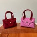 Perforated Leather Doll Purse/fashion Handbag for 16" Dolls/italian ...