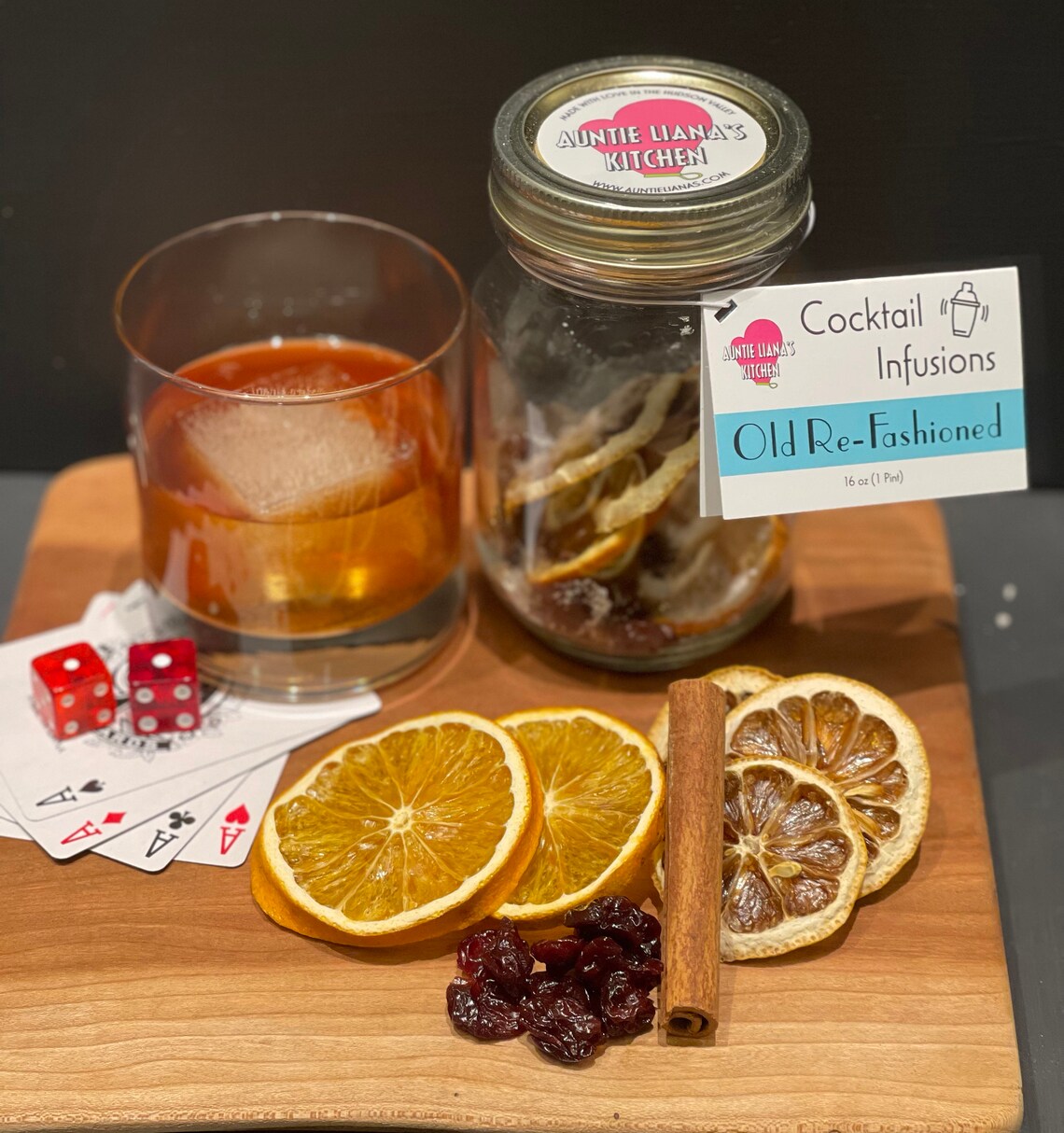 OLD REFASHIONED Cocktail Infusions Kit | Alcohol | Cocktail in a Jar ...