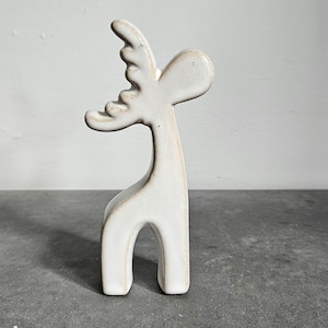 Ceramic Reindeer Stag Ornament | Home Decor Christmas Autumn Winter ...