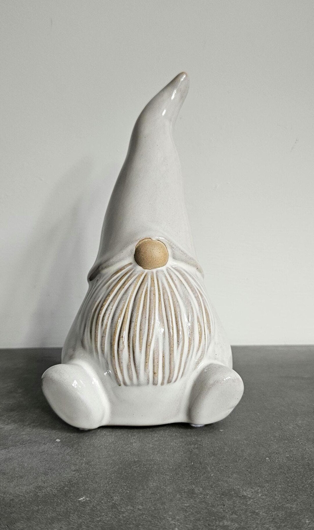 Ceramic Christmas Gonk Elf Reactive Glaze Autumn Winter Home Decor ...