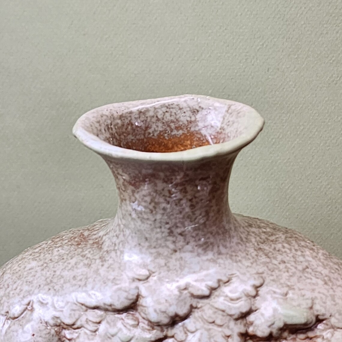 Vintage Ceramic Bird Vase With Tree Design and Votive Candle Holder - Etsy