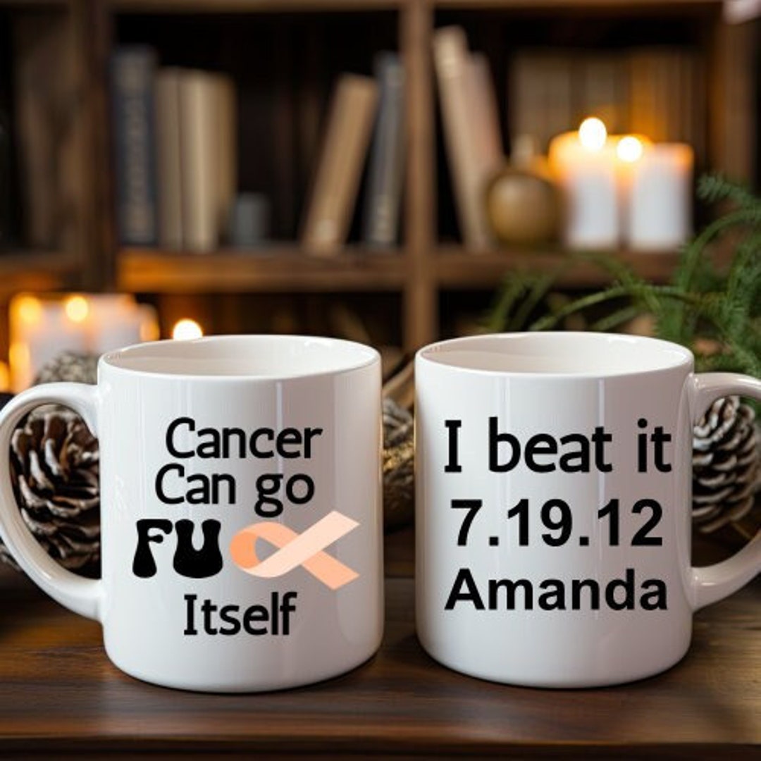 Uterine or Endometrial Cancer Personalized Victory Mug - Etsy