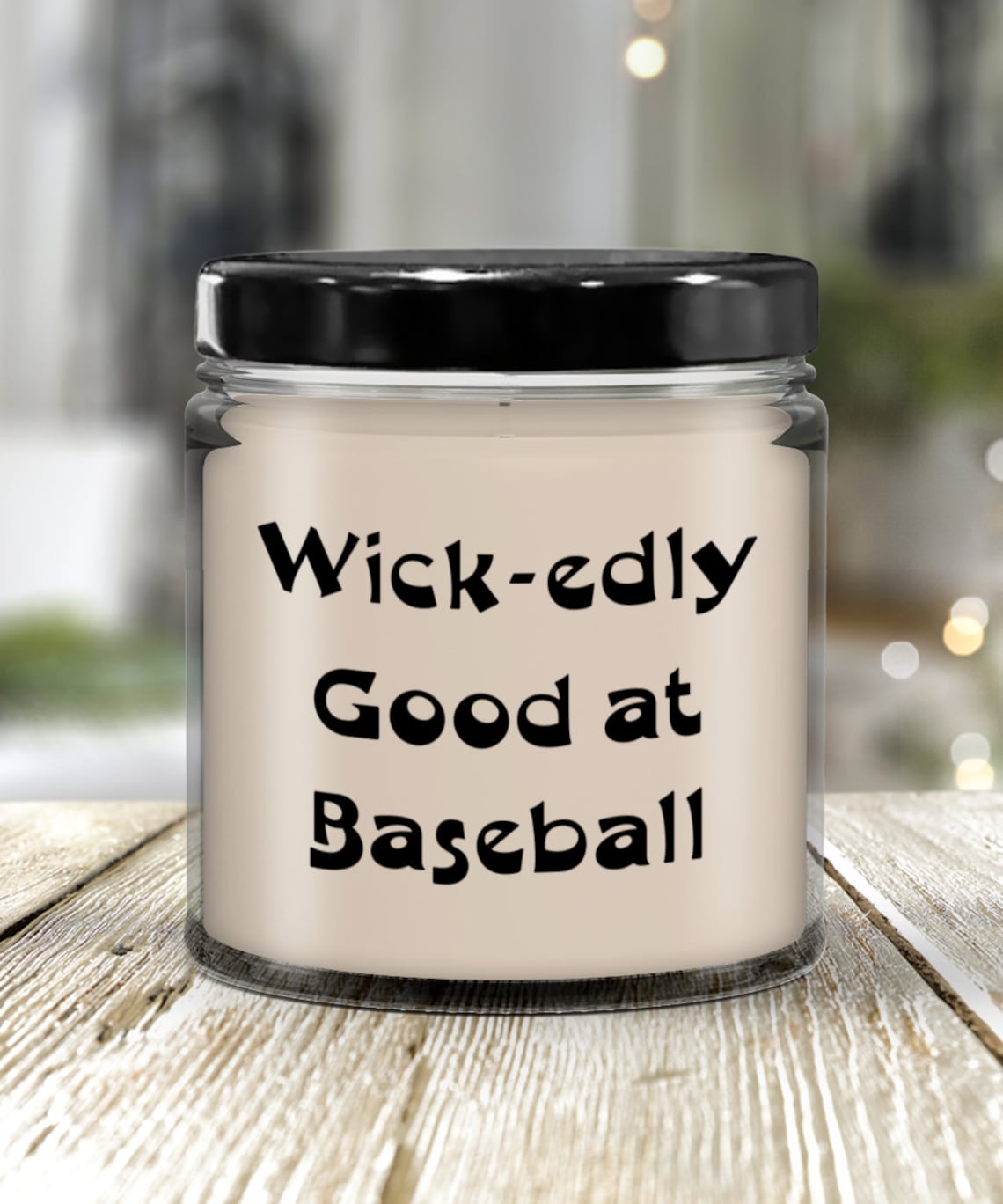 Baseball Player Candle, Punny 9 Oz Soy Luxury Witty Baseball Statement ...