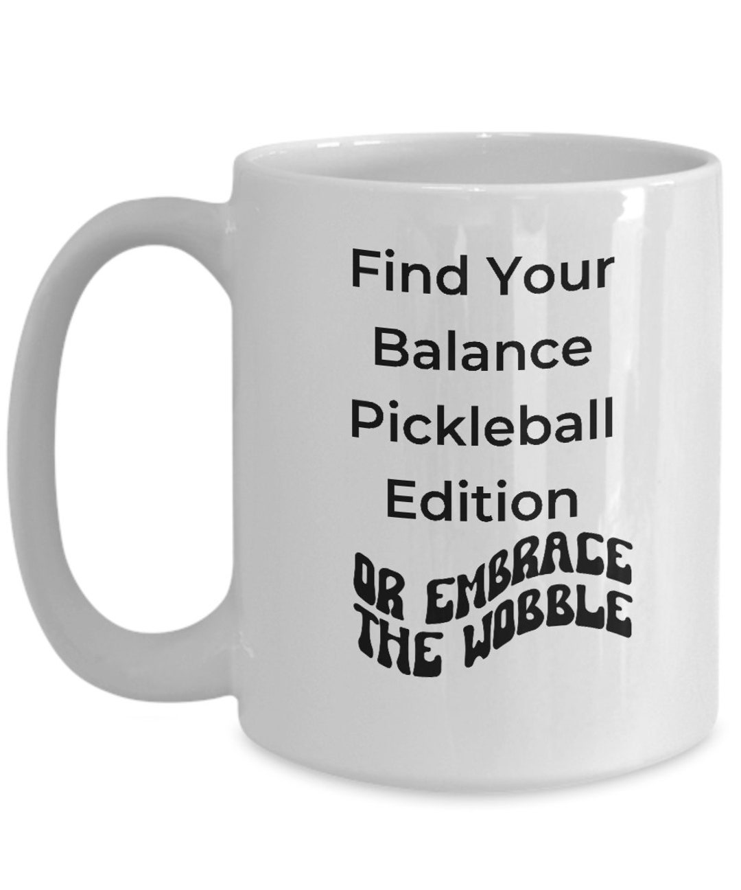 Pickleball Lover's Mug Eccentric Mug Offbeat Decor - Etsy
