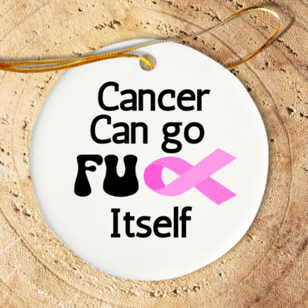 Breast Cancer Victory Ornament: Pink Ribbon Awareness Keepsake - Etsy
