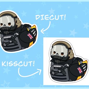 CODMW Duckies - Matte Vinyl Stickers - Etsy