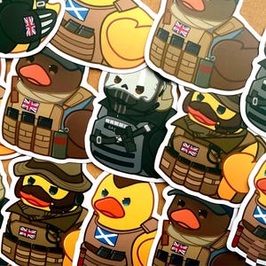 CODMW Duckies - Matte Vinyl Stickers - Etsy
