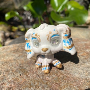 Custom LPS Cocker Spaniel Glass Eye Porcelain Pattern - Etsy