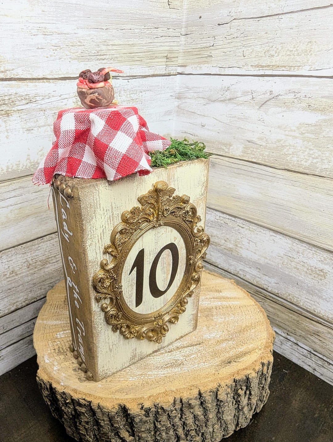 Disney Lady and the Tramp Table Number Decor, Disney Wedding Table ...
