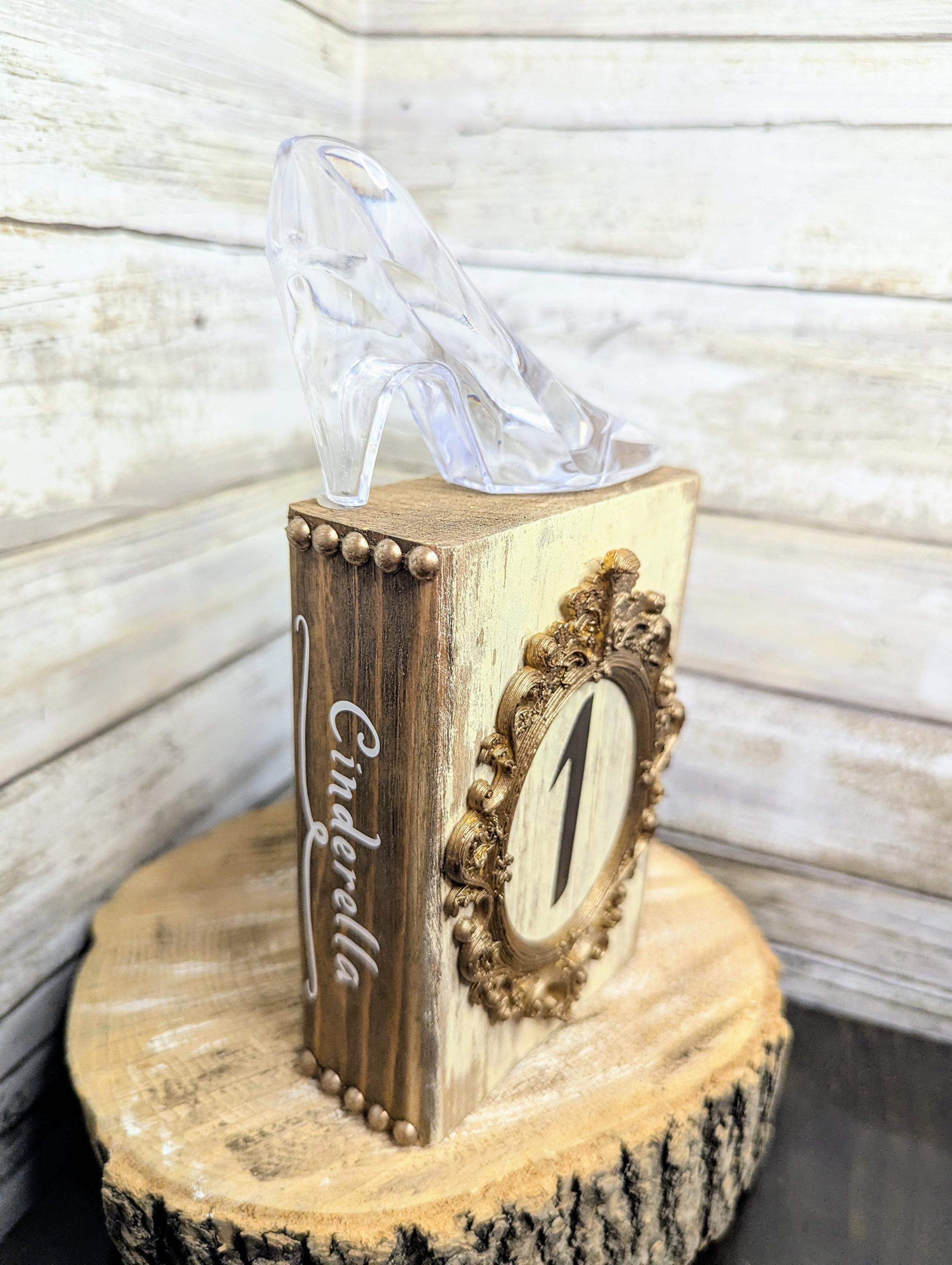 Disney Cinderella Table Numbers Decor, Disney Wedding Party Table ...