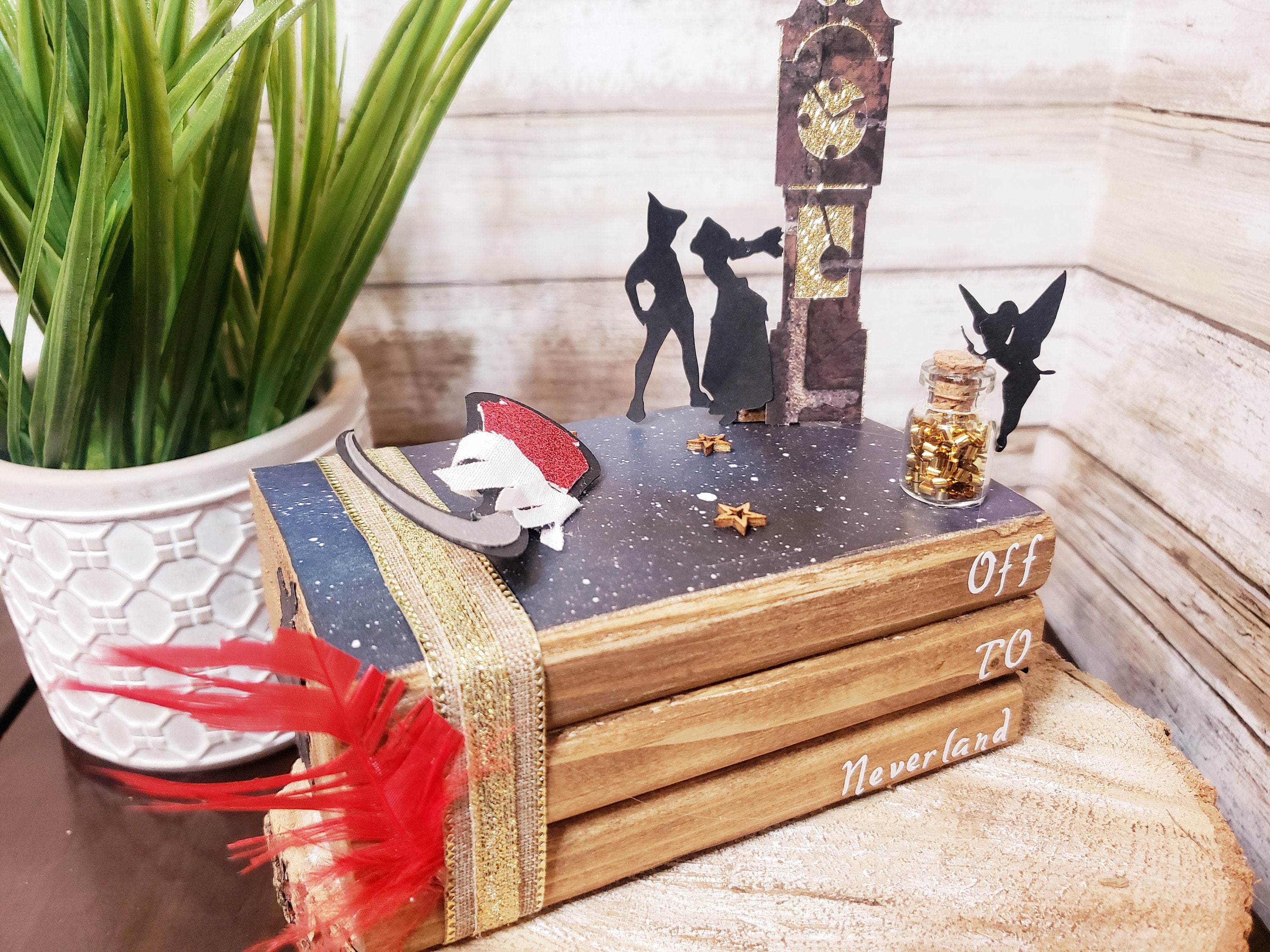 Peter Pan Decor Peter Pan Centerpiece Disney Decor Peter - Etsy