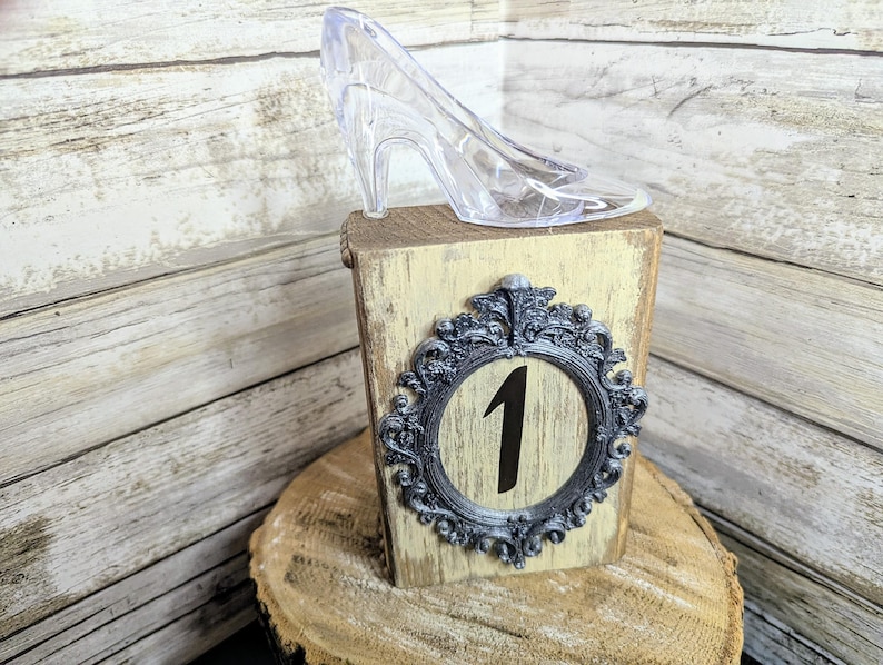 Disney Cinderella Table Numbers Decor, Disney Wedding Party Table ...
