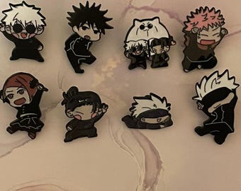Gojo Satoru Enamel Pin Jujutsu Kaisen Anime Pins - Etsy
