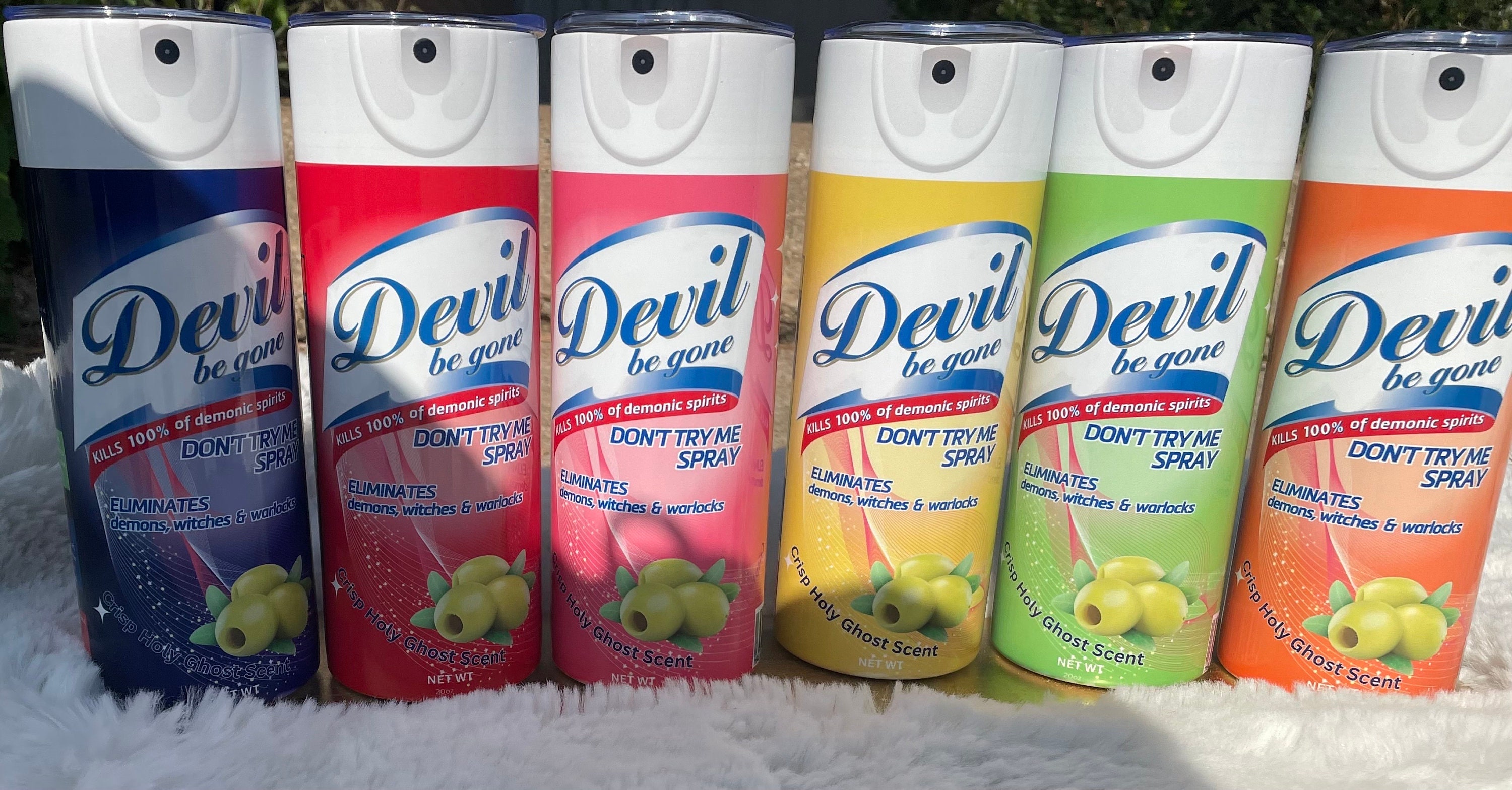 Devil Be Gone Tumblers - Etsy