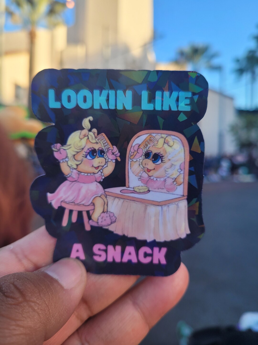 Miss Piggy, Piggy Inspired, Disney Inspired, Muppet Babies, Waterproof ...